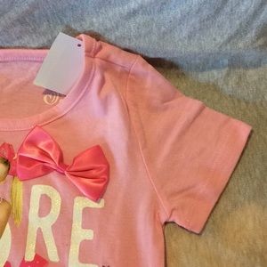 JoJo Siwa | Shirts & Tops | Jojo Siwa More Bows Please Tshirt Pink ...